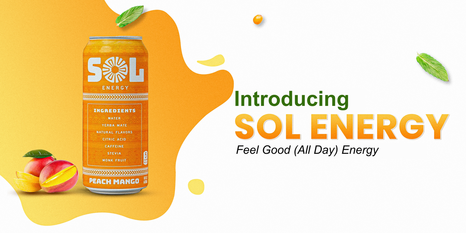 Sol Energy | Better-For-You Energy Drinks